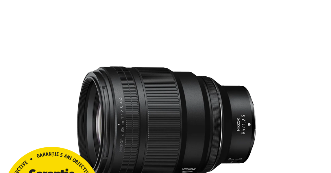Obiectiv foto mirrorless Nikon Z 85mm f/1.2 S NIKKOR - Yellow Store